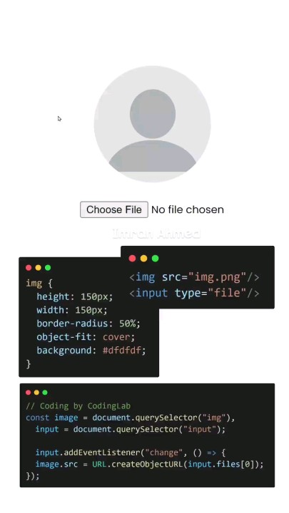 Imran Ahmed on LinkedIn: #javascript #imageupload #webdevelopment Imran Ahmed on LinkedIn: #javascript #imageupload #webdevelopment