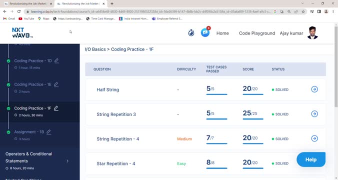 Kinnera Ajay kumar on LinkedIn: #codingpractice #codingassignment # ... Kinnera Ajay kumar on LinkedIn: #codingpractice #codingassignment # ...