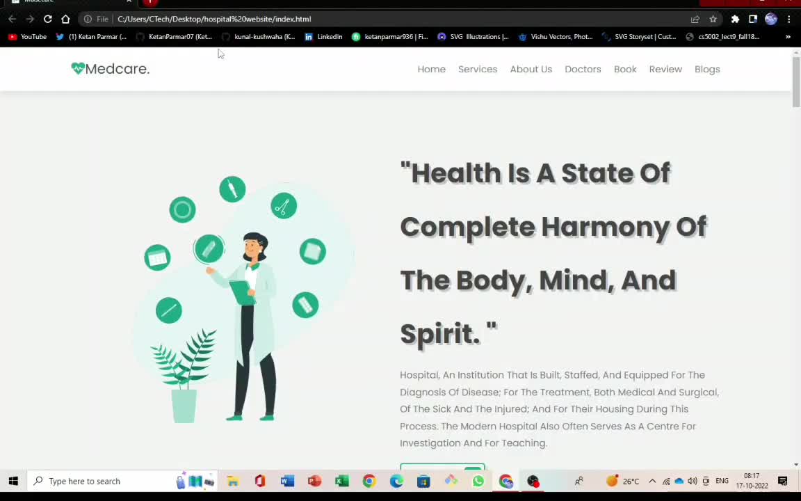 Ketan P. on LinkedIn: #project #css #html #hospitalwebsite # ... Ketan P. on LinkedIn: #project #css #html #hospitalwebsite # ...