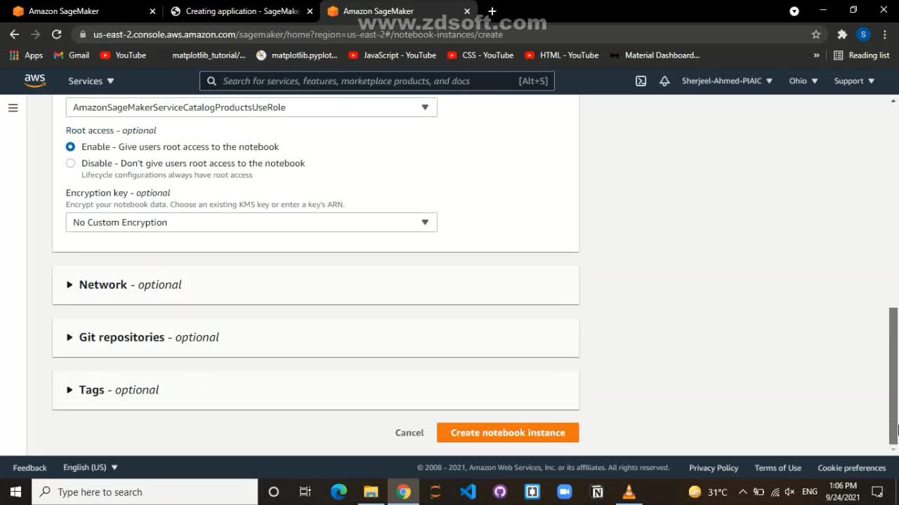 Sherjeel Ahmed on LinkedIn: Creating notebook instance using AWS ... Sherjeel Ahmed on LinkedIn: Creating notebook instance using AWS ...