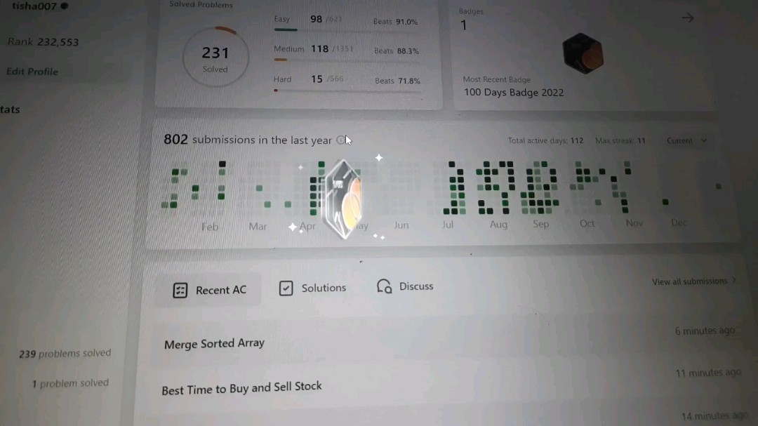 Tisha Verma on LinkedIn: #leetcode #dsa #leetcode2022 #c #problemsolving Tisha Verma on LinkedIn: #leetcode #dsa #leetcode2022 #c #problemsolving