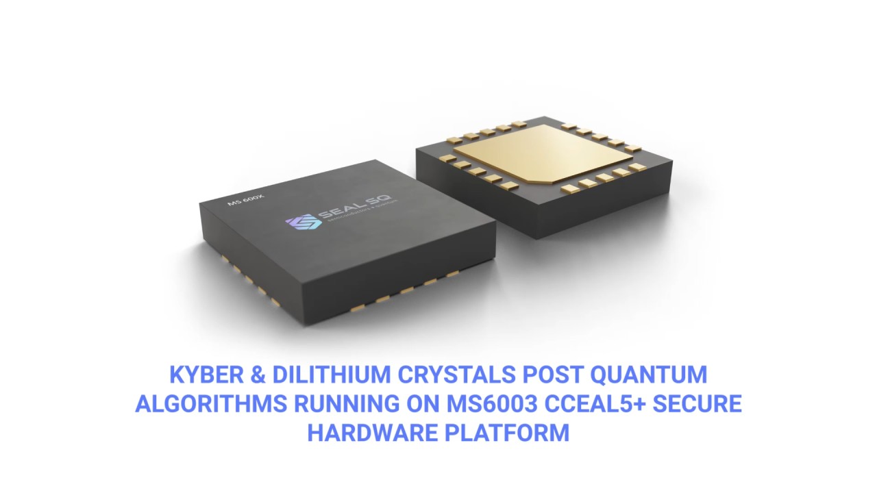 SEALSQ on LinkedIn: SEALSQ POST QUANTUM KYBER DEMONSTRATOR ON MS6003 CHIP SEALSQ on LinkedIn: SEALSQ POST QUANTUM KYBER DEMONSTRATOR ON MS6003 CHIP