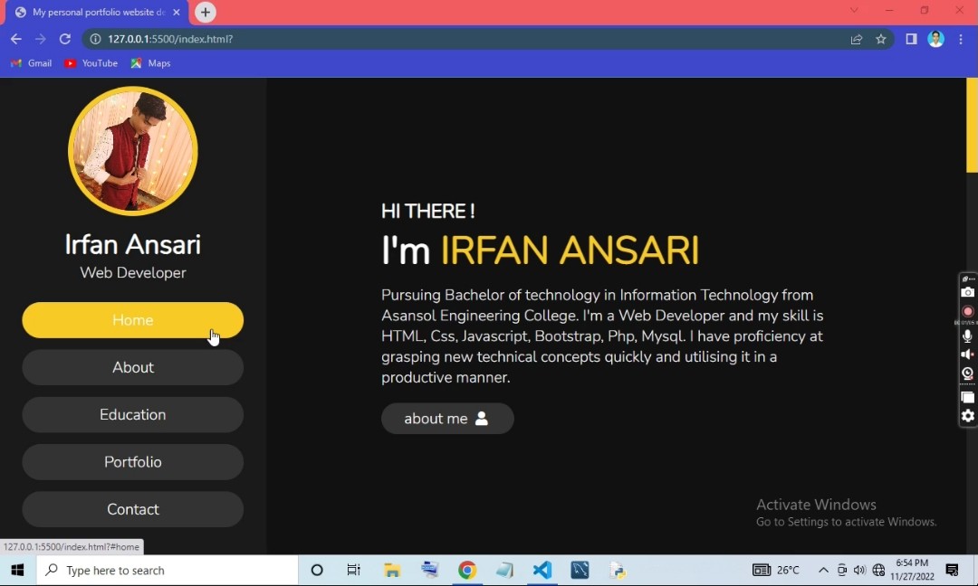 Irfan Ansari on LinkedIn: #oasisinfobyte #webdevelopment #internship Irfan Ansari on LinkedIn: #oasisinfobyte #webdevelopment #internship
