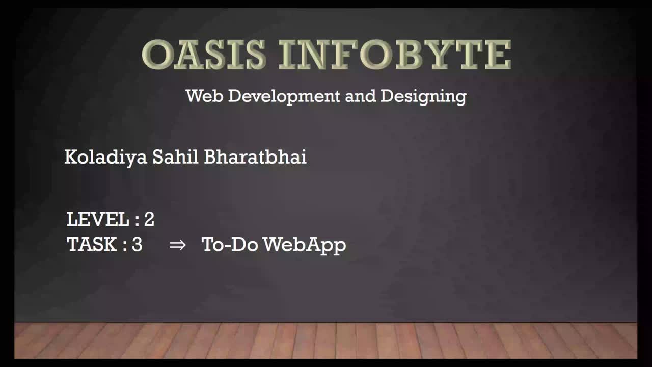 Sahil Koladiya on LinkedIn: #task3 #oasisinfobyte #internship # ... Sahil Koladiya on LinkedIn: #task3 #oasisinfobyte #internship # ...