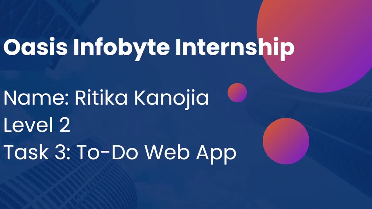 Ritika Kanojia on LinkedIn: #oasisinfobyte #webdevelopment #intern # ... Ritika Kanojia on LinkedIn: #oasisinfobyte #webdevelopment #intern # ...