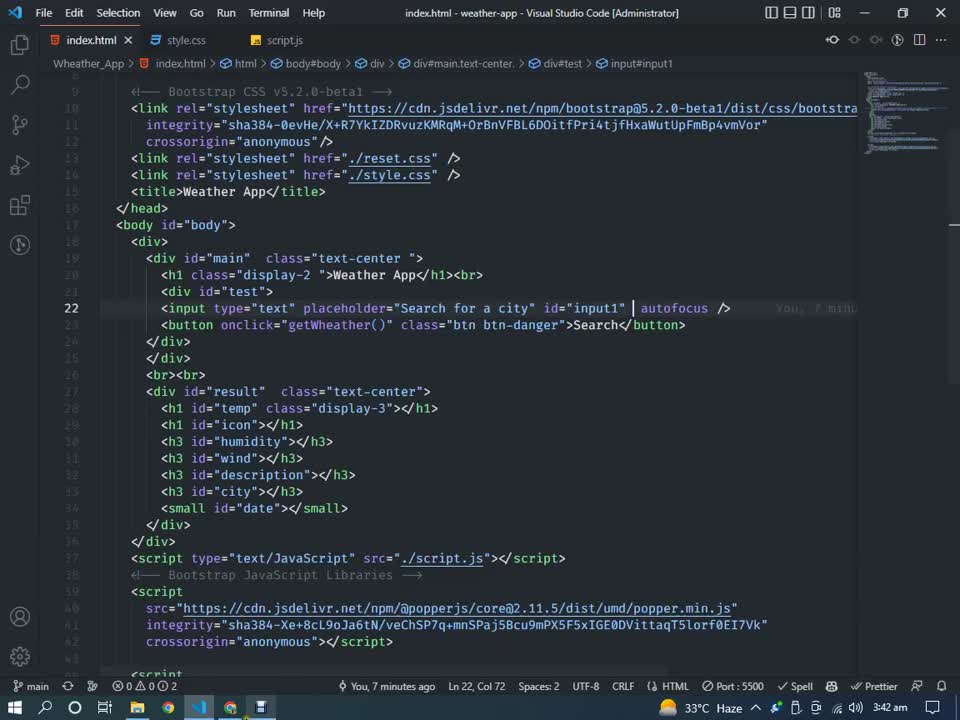 AWAIS SADDIQUI on LinkedIn: #javascript #css3 #html5 #bootstrap4 AWAIS SADDIQUI on LinkedIn: #javascript #css3 #html5 #bootstrap4