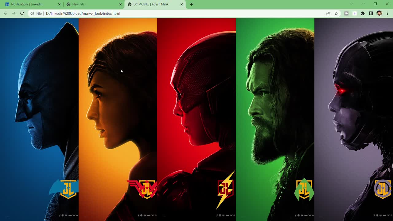 #html #css #javascript #reactjs #bootstrap #linkedin | Adesh Malik #html #css #javascript #reactjs #bootstrap #linkedin | Adesh Malik