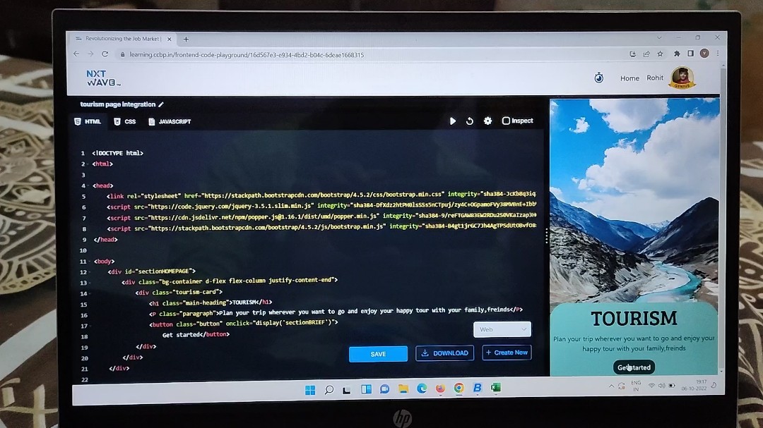 Rohit Bisht on LinkedIn: #ccbp #nxtwave #html #csstoday Rohit Bisht on LinkedIn: #ccbp #nxtwave #html #csstoday