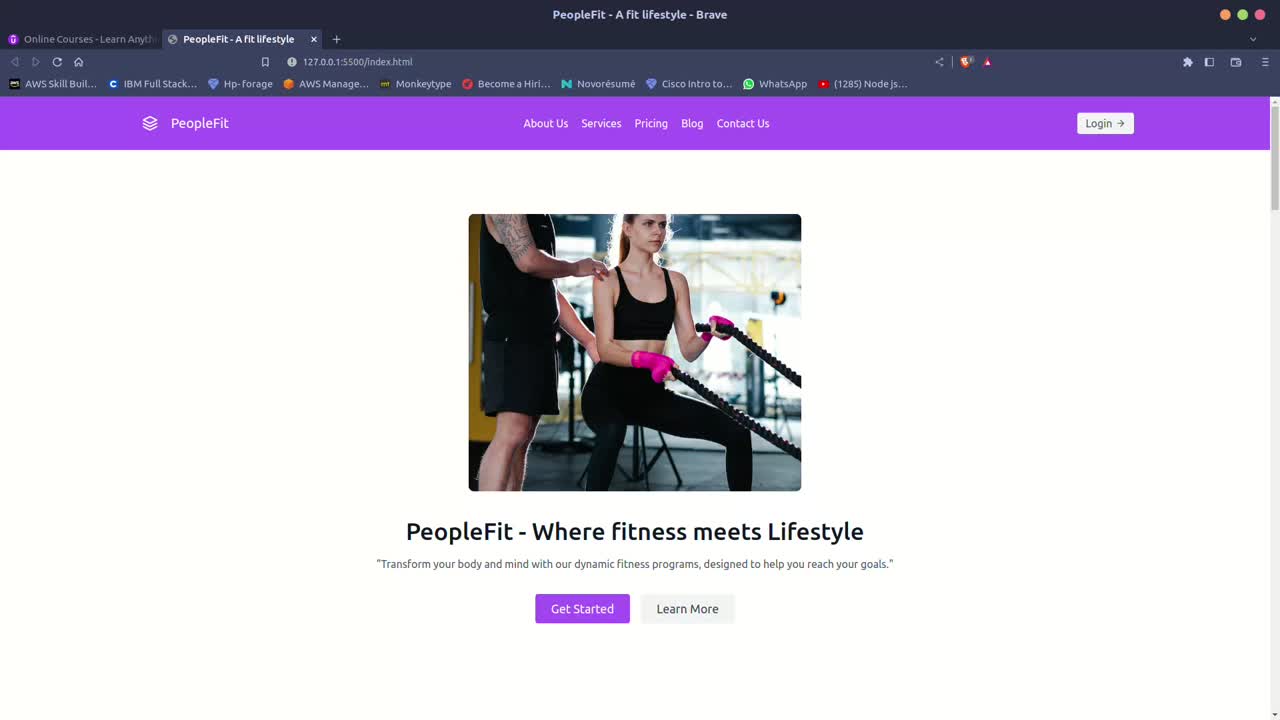 Abhiraj Ghosh on LinkedIn: Created my first static website using ... Abhiraj Ghosh on LinkedIn: Created my first static website using ...