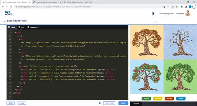 Vineetha B on LinkedIn: #day76 #codingpractices #javascript #css #html ... Vineetha B on LinkedIn: #day76 #codingpractices #javascript #css #html ...