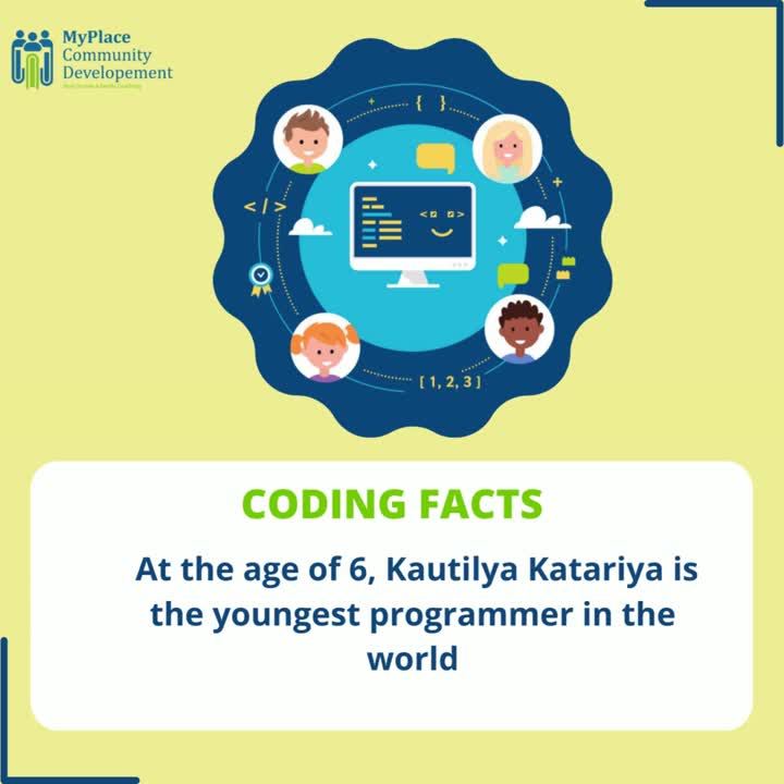 MyPlace Community Development on LinkedIn: kids coding Facts MyPlace Community Development on LinkedIn: kids coding Facts