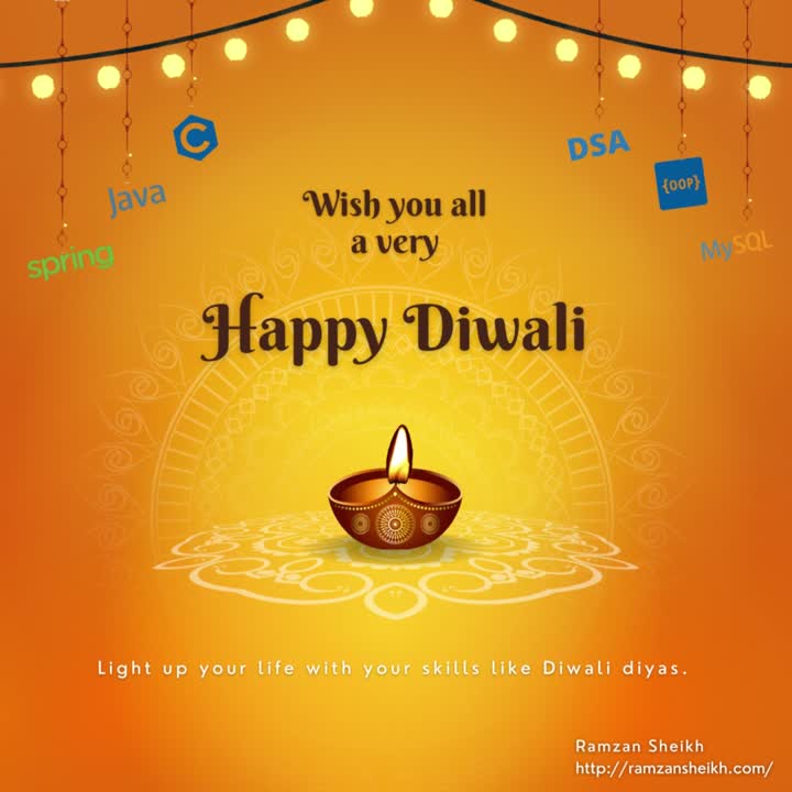 Ramzan Sheikh on LinkedIn: #happydiwali Ramzan Sheikh on LinkedIn: #happydiwali