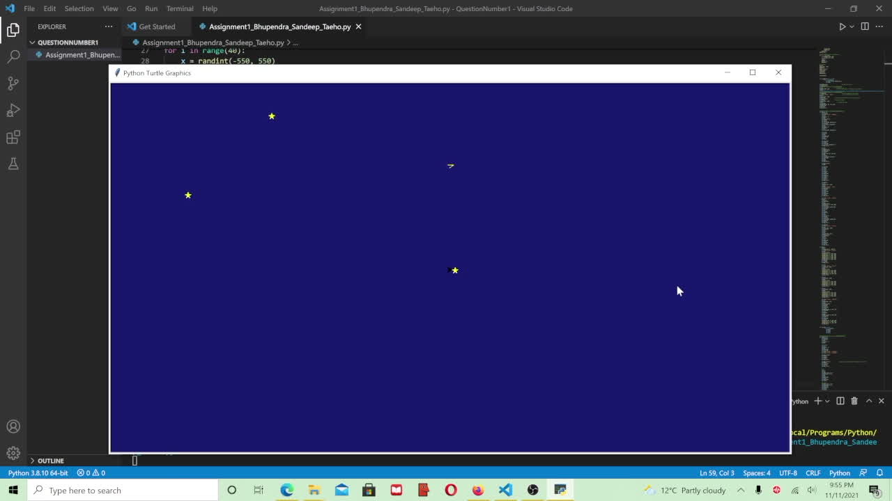 Sandeep Rasali on LinkedIn: #design #coding #turtles #pythonprogramming Sandeep Rasali on LinkedIn: #design #coding #turtles #pythonprogramming