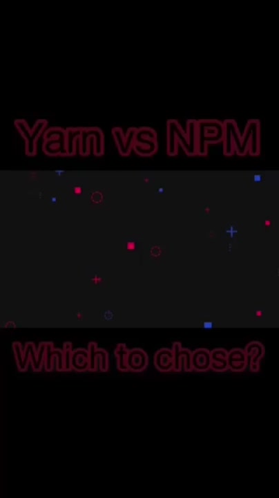 Clever Programmer on LinkedIn: #yarn #npm #developer #developerlife # ... Clever Programmer on LinkedIn: #yarn #npm #developer #developerlife # ...