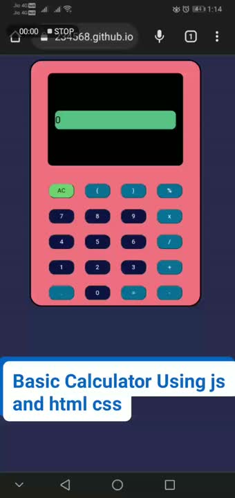 Hey i have created calculator using js html and css....… | Nitin Sorte Hey i have created calculator using js html and css....… | Nitin Sorte