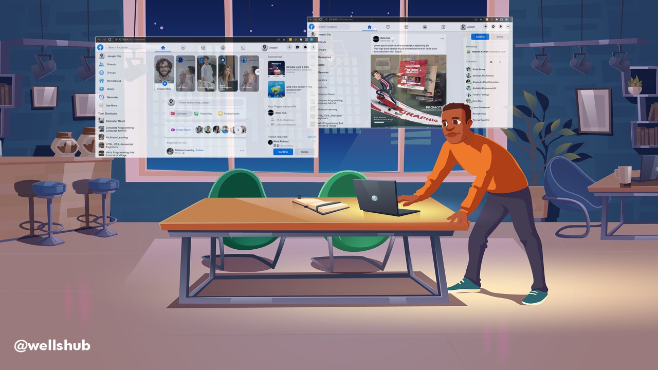 #html #css #ui #facebook #webdesign #website | Godwin Salami #html #css #ui #facebook #webdesign #website | Godwin Salami