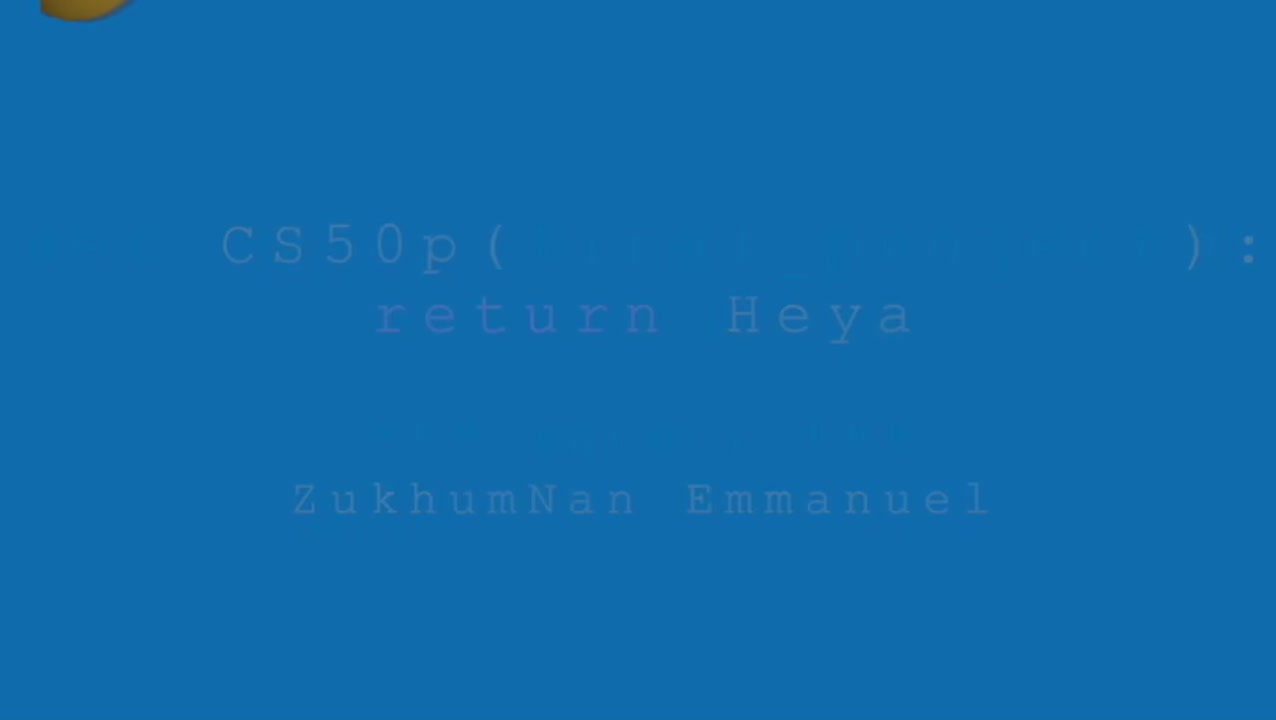 Zukhumnan Emmanuel on LinkedIn: #heya #gigoculture #pythonprogramming # ... Zukhumnan Emmanuel on LinkedIn: #heya #gigoculture #pythonprogramming # ...