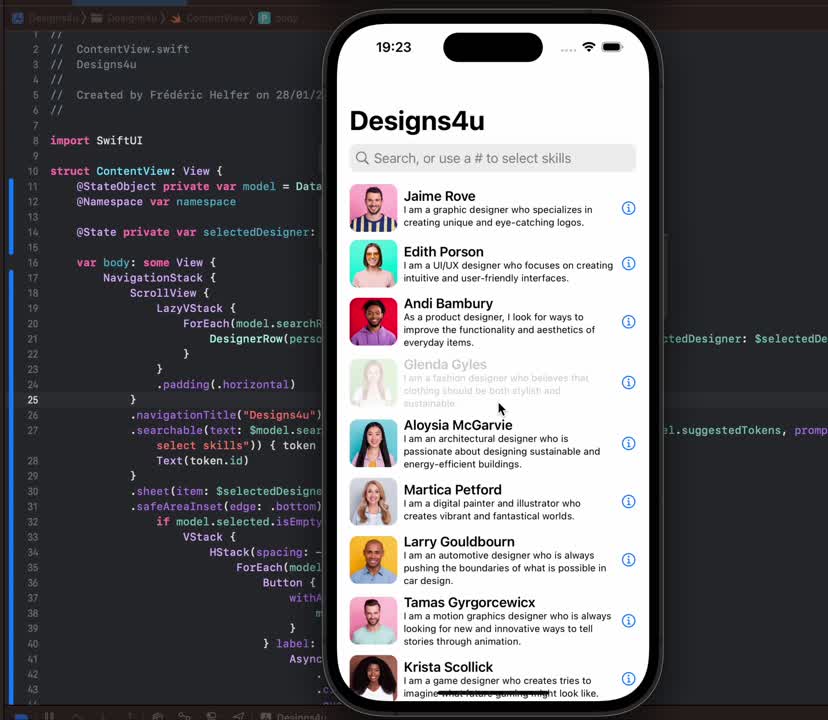 #iosdeveloper #swiftui #swift #ios | Frédéric Helfer #iosdeveloper #swiftui #swift #ios | Frédéric Helfer