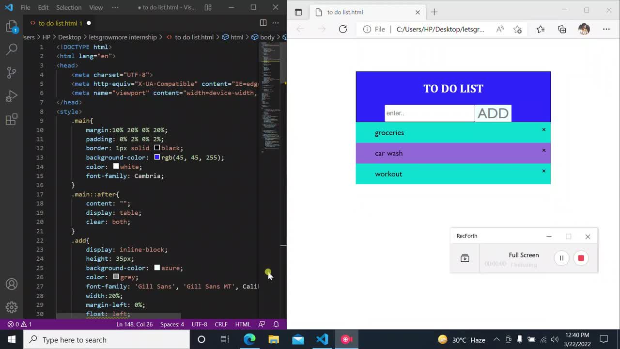 Umair Khalid Khan on LinkedIn: #internship #webdevelopment Umair Khalid Khan on LinkedIn: #internship #webdevelopment