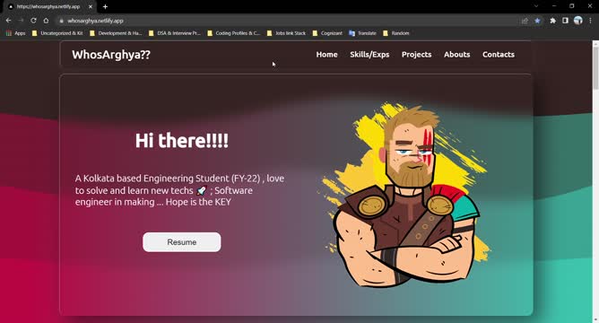 Arghyadev Sarkar on LinkedIn: #ui #nextjs #portfoliowebsite #reactjs # ... Arghyadev Sarkar on LinkedIn: #ui #nextjs #portfoliowebsite #reactjs # ...