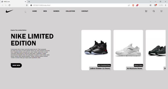 Ruchit Rahul on LinkedIn: #css #html #design #nikeshoes #webdevelopment ... Ruchit Rahul on LinkedIn: #css #html #design #nikeshoes #webdevelopment ...