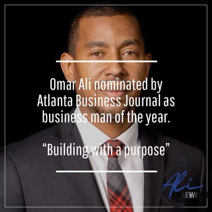 Omar Ali on LinkedIn: Omar Ali nominated as Atlanta business man of the ... Omar Ali on LinkedIn: Omar Ali nominated as Atlanta business man of the ...