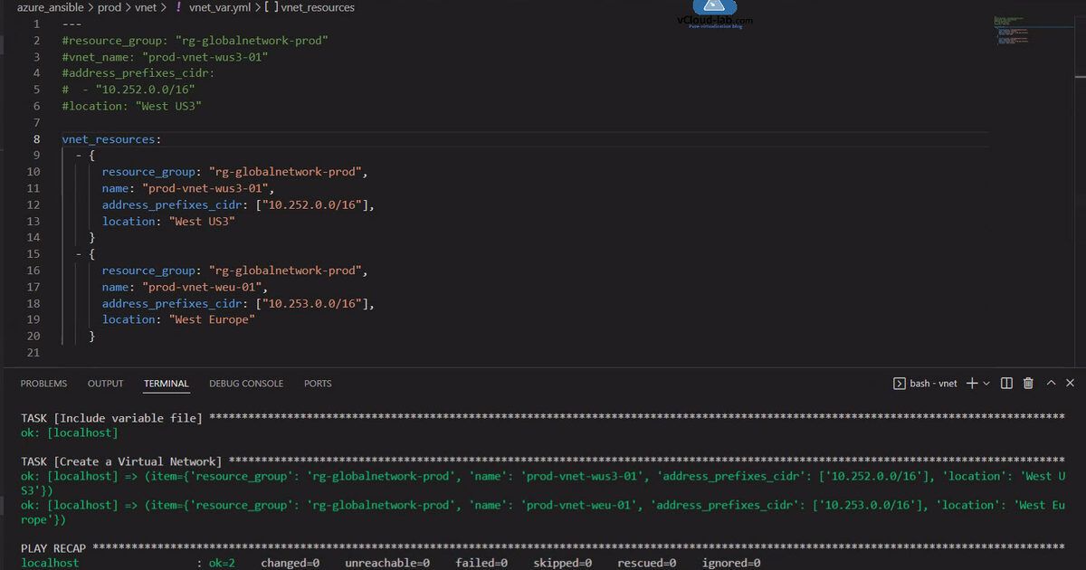 Francisco José Verdugo Navarro on LinkedIn: Create multiple Azure vnet ... Francisco José Verdugo Navarro on LinkedIn: Create multiple Azure vnet ...