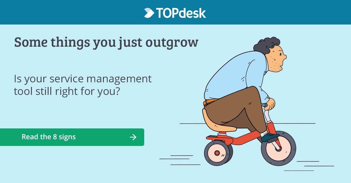 TOPdesk on LinkedIn: Have you outgrown your ITSM solution? TOPdesk on LinkedIn: Have you outgrown your ITSM solution?