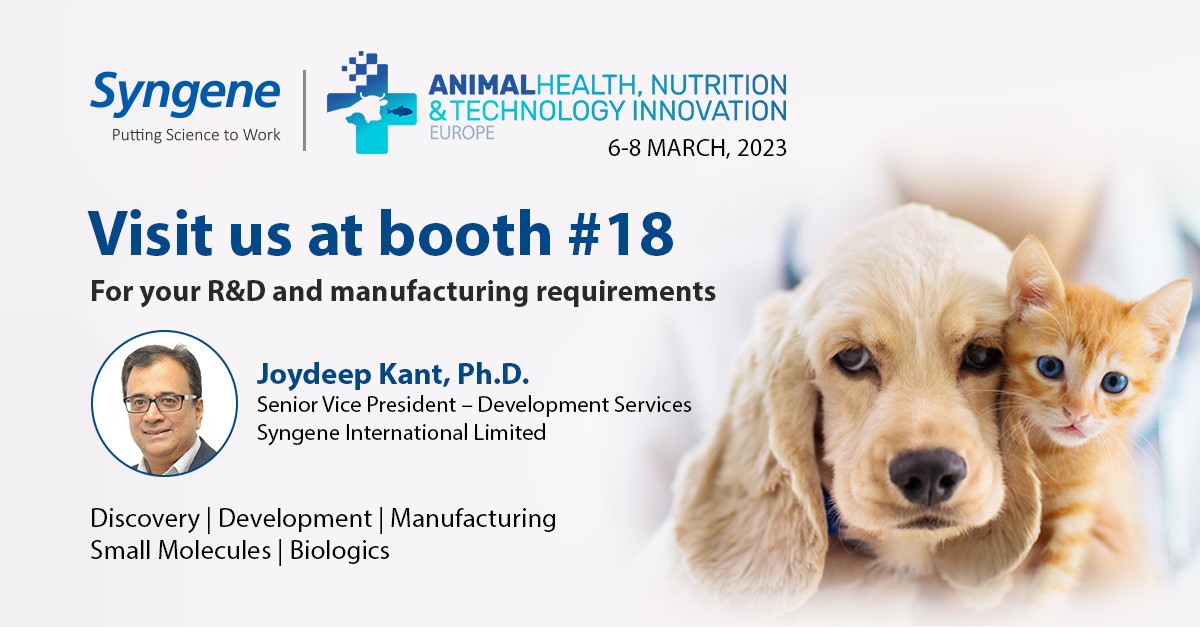 Syngene International Limited on LinkedIn: Syngene at the Animal Health ... Syngene International Limited on LinkedIn: Syngene at the Animal Health ...