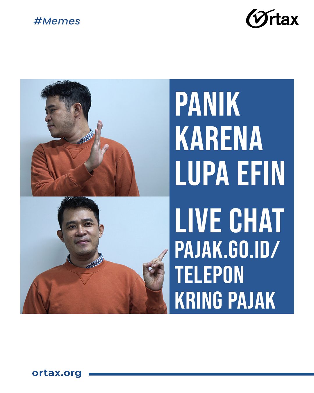 Ortax on LinkedIn: Siapa yang masih suka panik kalau lupa EFIN? Acung ... Ortax on LinkedIn: Siapa yang masih suka panik kalau lupa EFIN? Acung ...