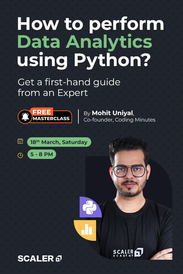 Scaler on LinkedIn: How to perform Data Analytics using Python? Scaler on LinkedIn: How to perform Data Analytics using Python?