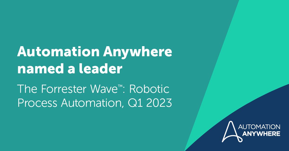 Joshua Baxter on LinkedIn: Automation Anywhere named a Leader in The ... Joshua Baxter on LinkedIn: Automation Anywhere named a Leader in The ...