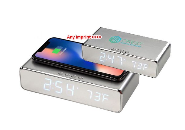 Keen Wireless Charging Desk Clock Keen Wireless Charging Desk Clock