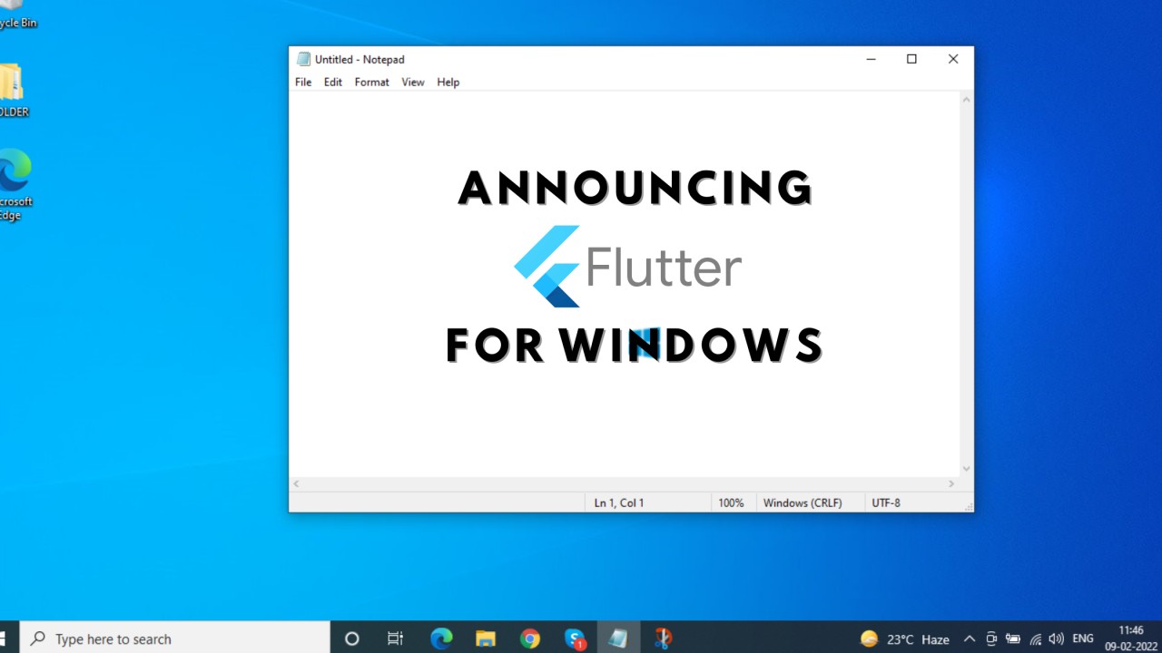 Announcing Flutter for Windows Announcing Flutter for Windows