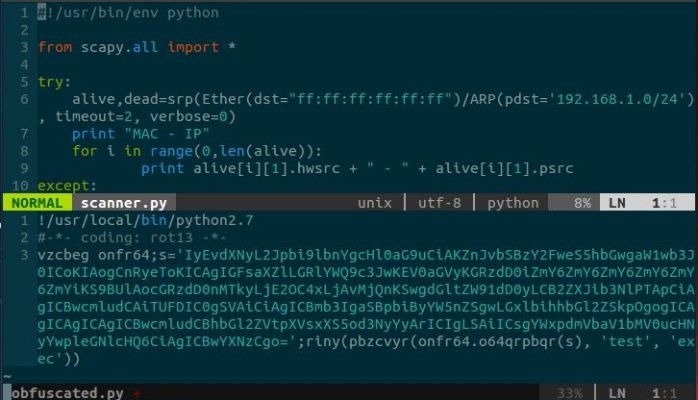 Obfuscating Python Code Obfuscating Python Code