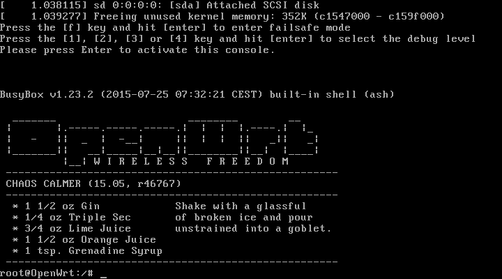 Building LiveCD from OpenWRT embedded Linux system Building LiveCD from OpenWRT embedded Linux system
