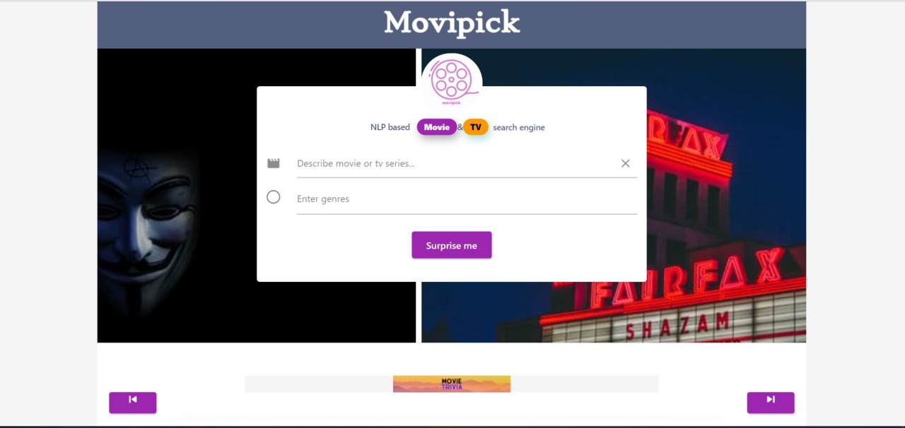 Movipick - A Flutter POC Movipick - A Flutter POC