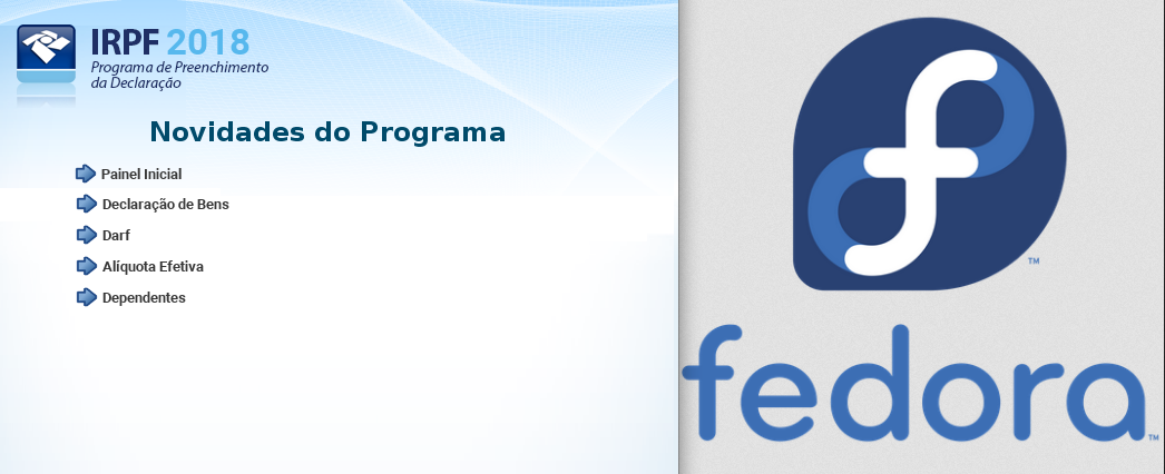 Imposto de Renda no Linux Fedora 27 | Luiz Eduardo Imposto de Renda no Linux Fedora 27 | Luiz Eduardo