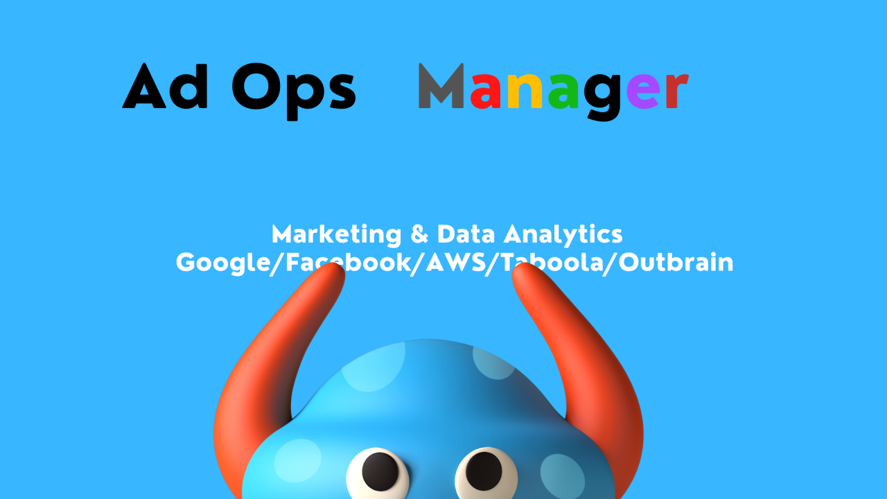 Ad-Ops Manager | Zeev Greenberg Ad-Ops Manager | Zeev Greenberg