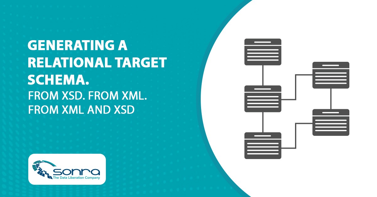 Generating a relational target schema. From XSD. From XML. From XML and XSD Generating a relational target schema. From XSD. From XML. From XML and XSD