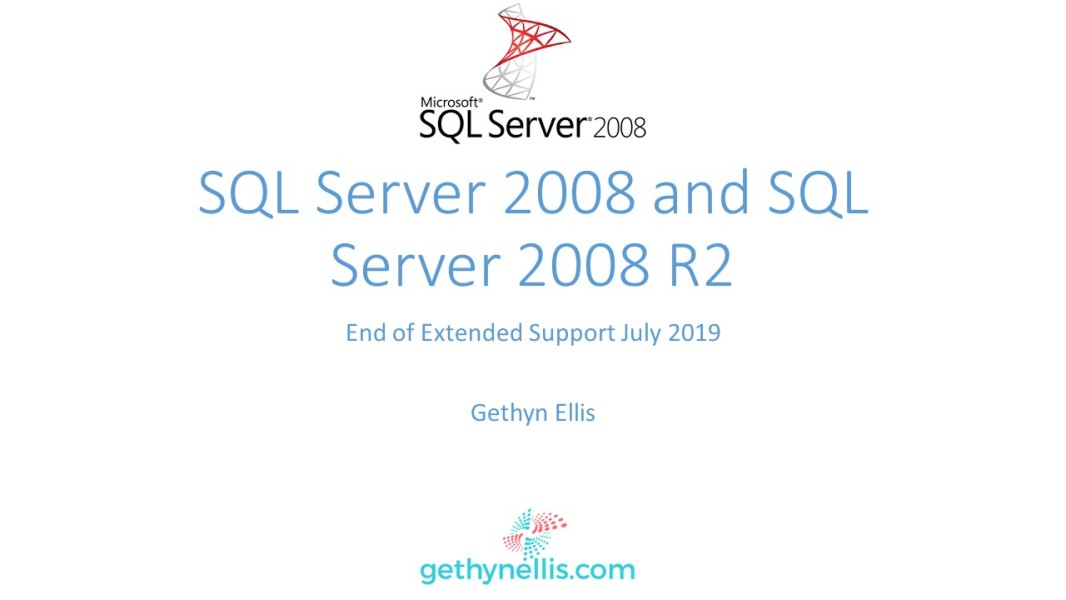 Rebecca McGrane on LinkedIn: OUT OF SUPPORT: SQL Server 2008 and SQL ... Rebecca McGrane on LinkedIn: OUT OF SUPPORT: SQL Server 2008 and SQL ...