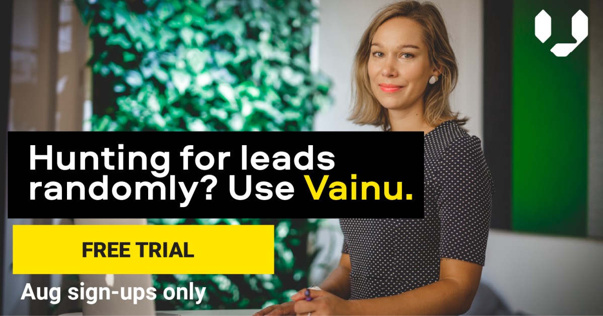 Vainu on LinkedIn: Find high quality leads for your business in one ... Vainu on LinkedIn: Find high quality leads for your business in one ...