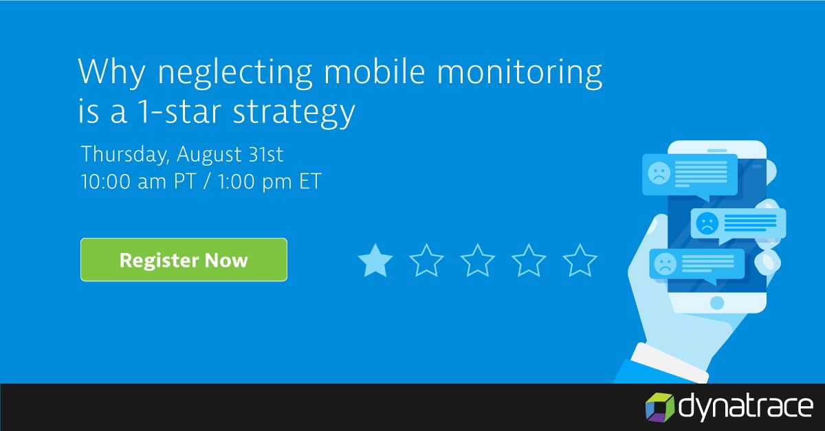 Dynatrace on LinkedIn: Developing an app? 26% of installed apps are ... Dynatrace on LinkedIn: Developing an app? 26% of installed apps are ...