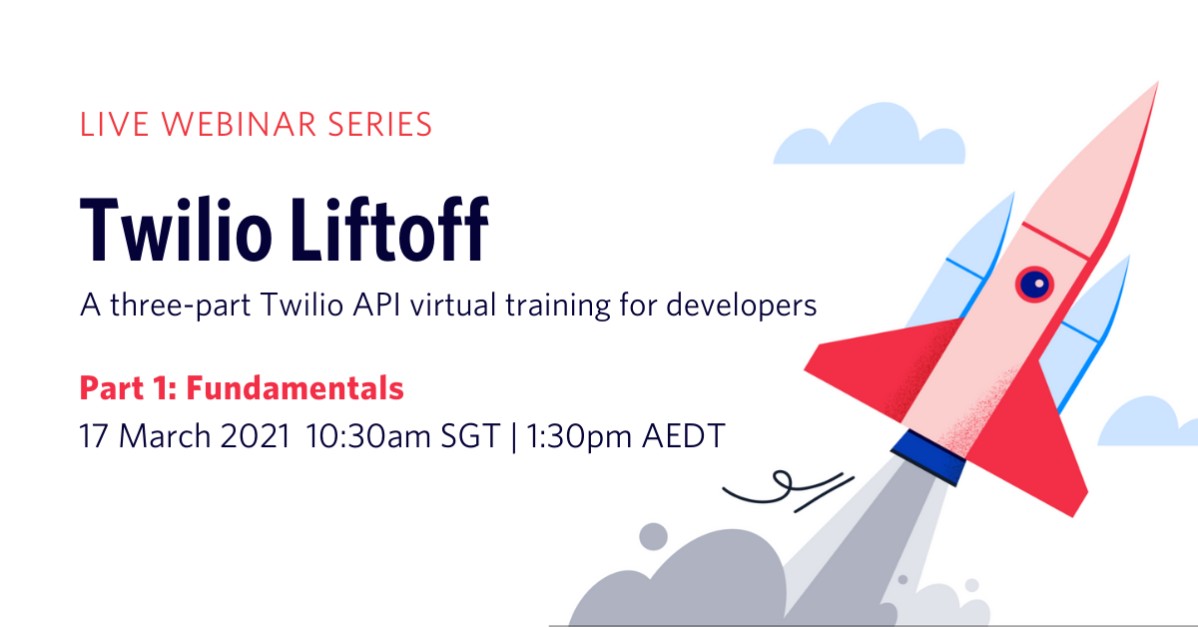 Twilio on LinkedIn: Announcing Twilio Liftoff 🚀, a three-part live ... Twilio on LinkedIn: Announcing Twilio Liftoff 🚀, a three-part live ...