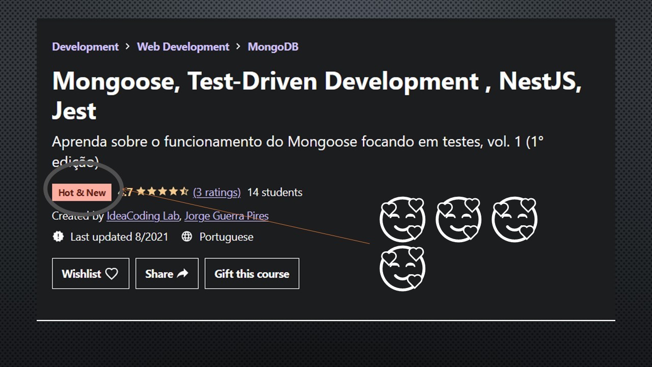 Mongoose, Test Driven Design, NestJS, Jest | LinkedIn Mongoose, Test Driven Design, NestJS, Jest | LinkedIn