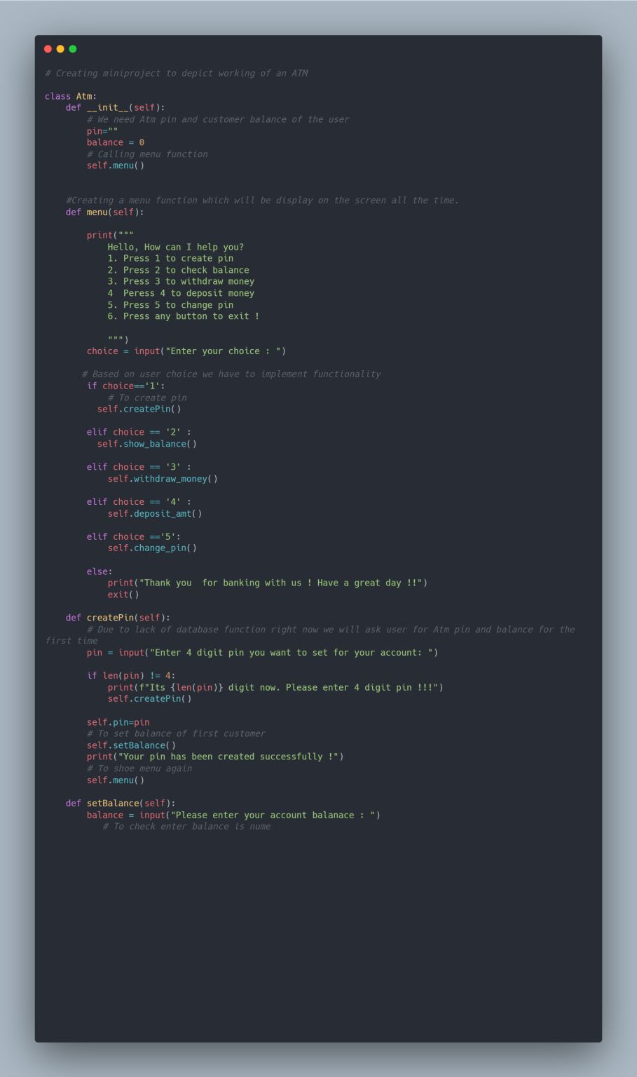 Mohd Gulam Ansari on LinkedIn: #python #oops #learningprogress #github Mohd Gulam Ansari on LinkedIn: #python #oops #learningprogress #github