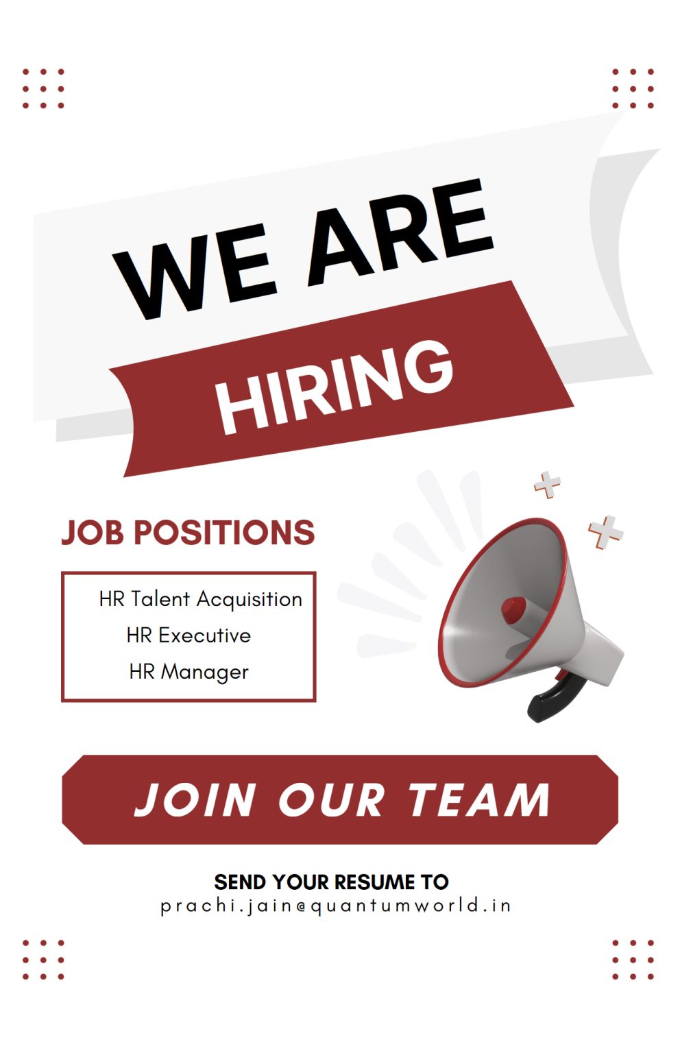 #hiring #references #share #connections #cv #hr #hrmanagerโฆ | Prachi Jain #hiring #references #share #connections #cv #hr #hrmanagerโฆ | Prachi Jain