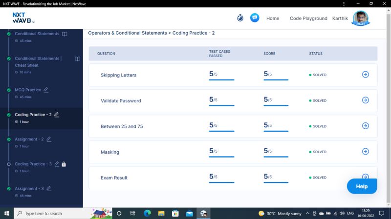 Karthik Boyapati on LinkedIn: #1hourofcode #nxtwave #ccbp #ccbpian # ... Karthik Boyapati on LinkedIn: #1hourofcode #nxtwave #ccbp #ccbpian # ...