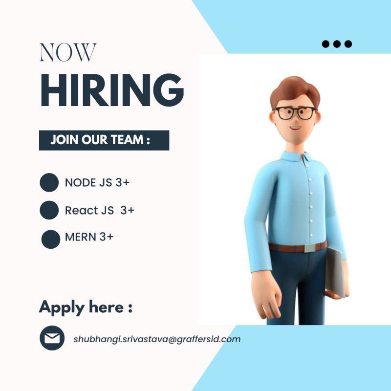 Shubhangi Shrivastava på LinkedIn: #hiring #reactjsdeveloper # ... Shubhangi Shrivastava på LinkedIn: #hiring #reactjsdeveloper # ...